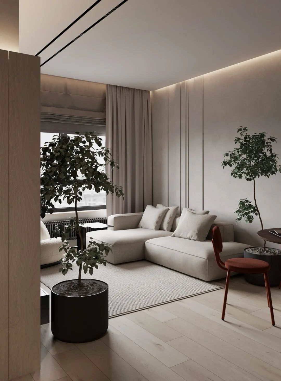 The 65㎡ ash wood color space is so impressive! - iNEWS