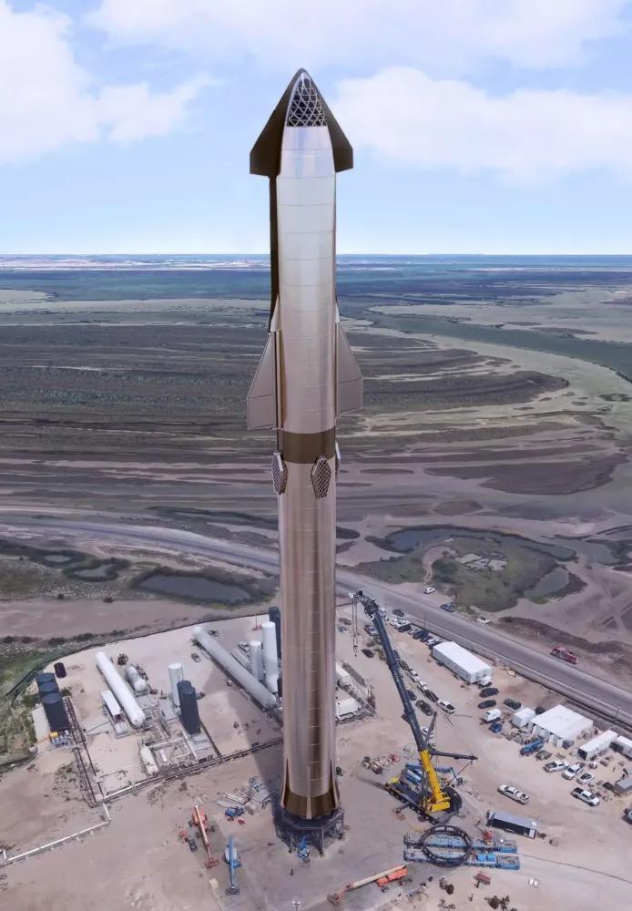 SpaceX Starship Rocket: The thrust exceeds 7,500 tons, 7 times more ...