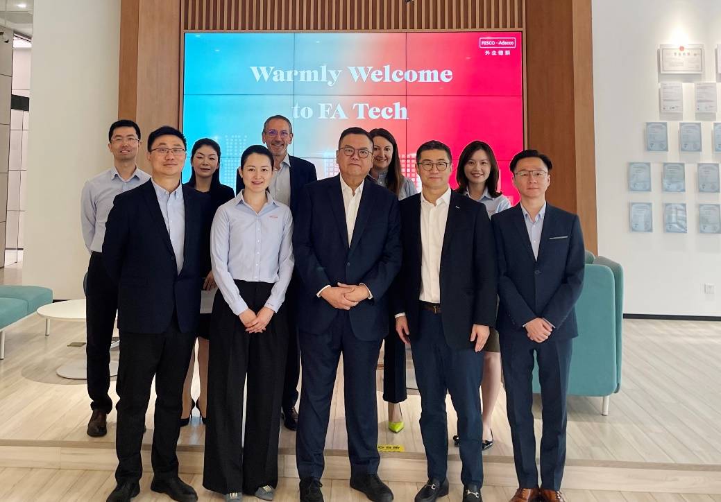 Adecco Group CEO Denis Machuel and his delegation visited China - iNEWS