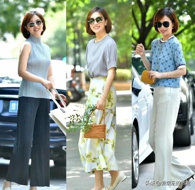 Dressing yourself up like this after the age of 50 is really decent and ...