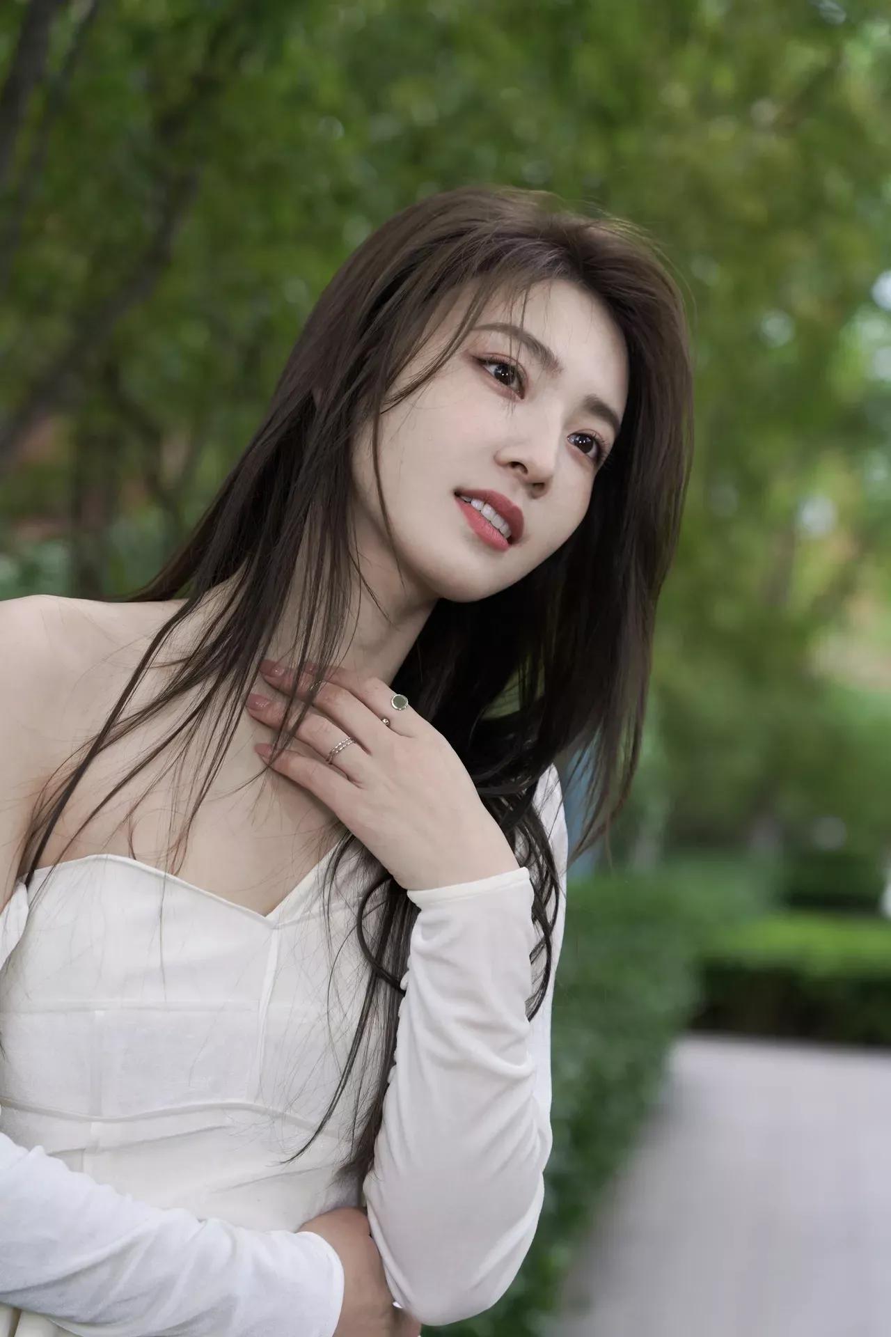 Ma Xinrui's pure beauty photo album - iNEWS