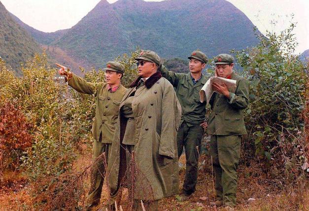 In the North China military exercise in 1981, Deng Xiaoping pointed to ...