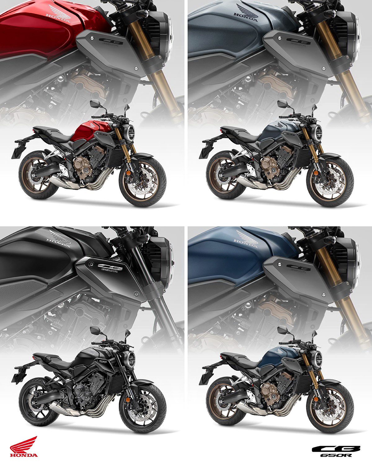 New Graphics: Honda 2023 CB650R, CBR650R European Edition - iNEWS