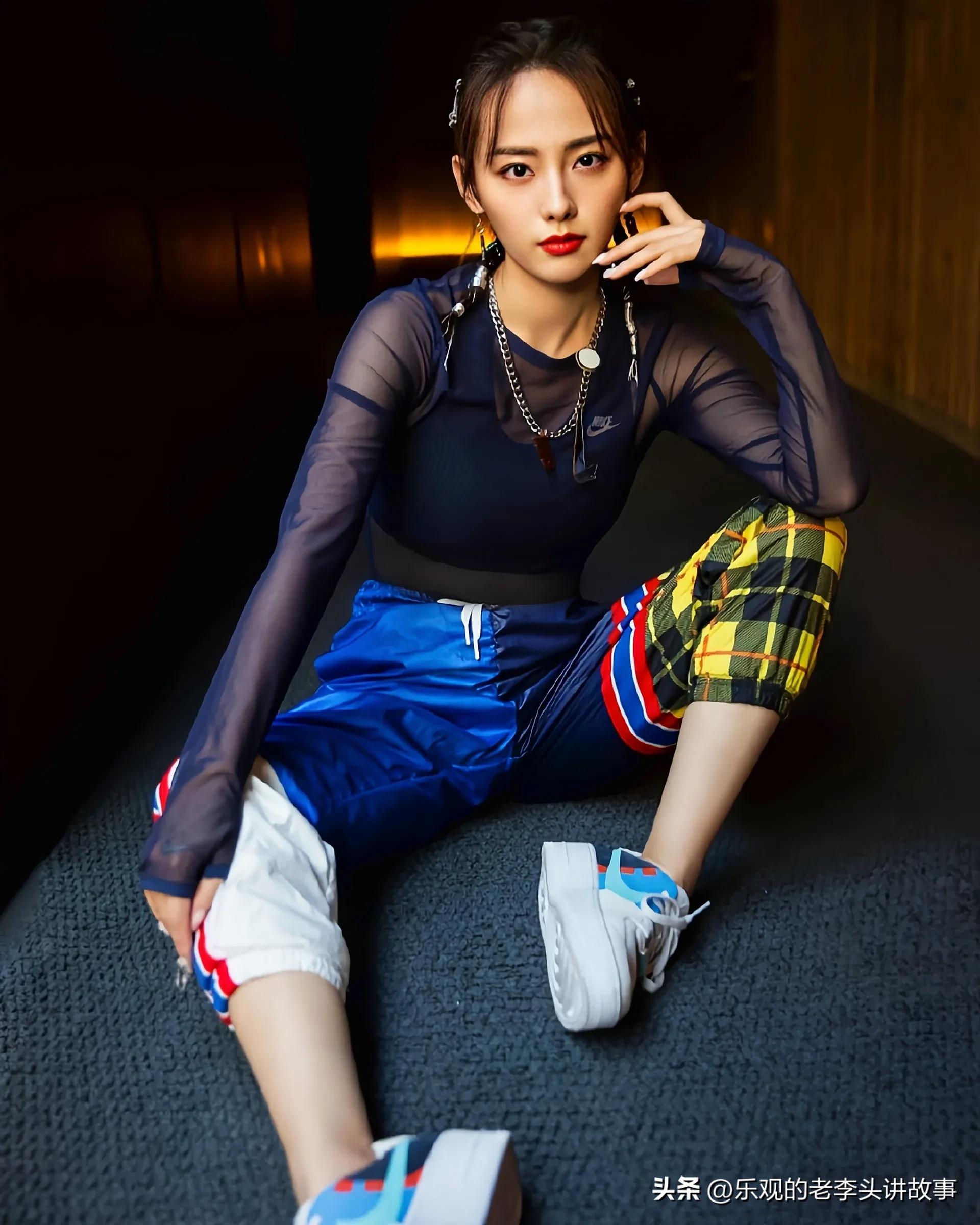 Zhang Jiani's hip-hop style in perspective, pretty and smart! - iMedia