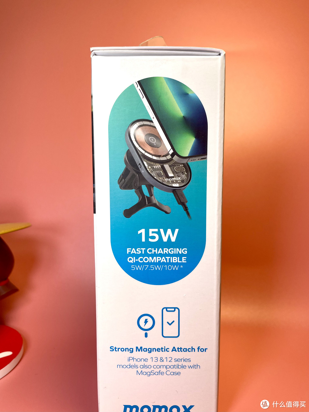 Newly purchased MOMAX MagSafe transparent magnetic car charger out of ...