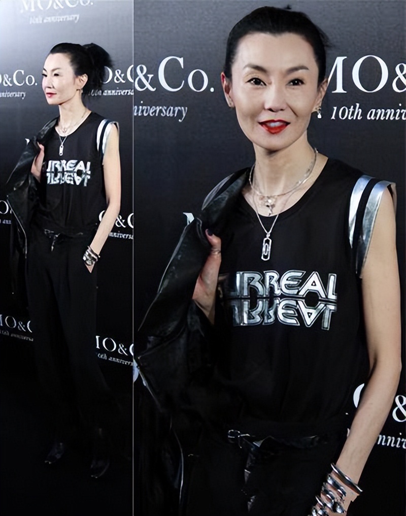 The 53-year-old Maggie Cheung is blessed, but her appearance has ...