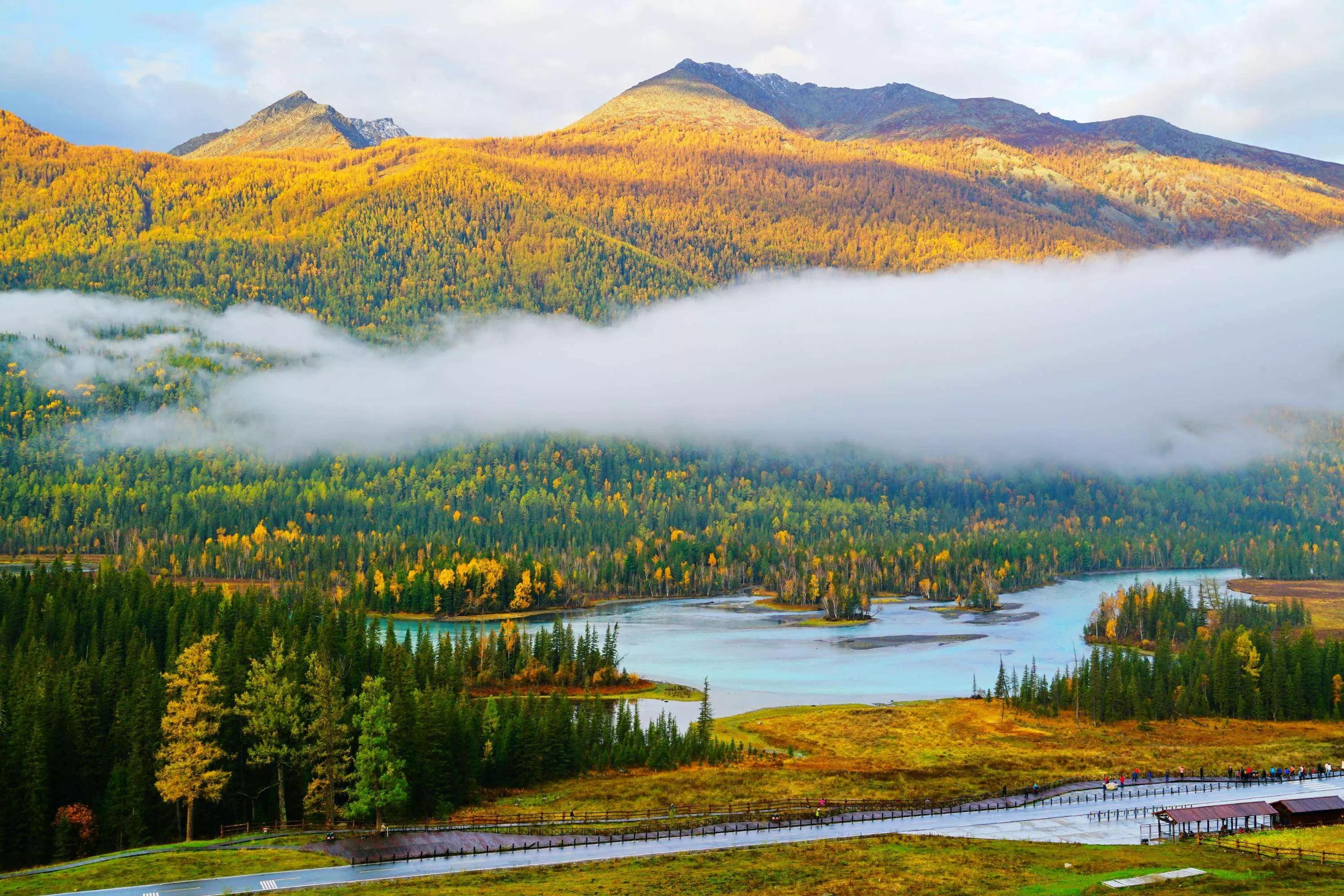 "Human Pure Land", a national 5A-level scenic spot - Xinjiang Kanas ...