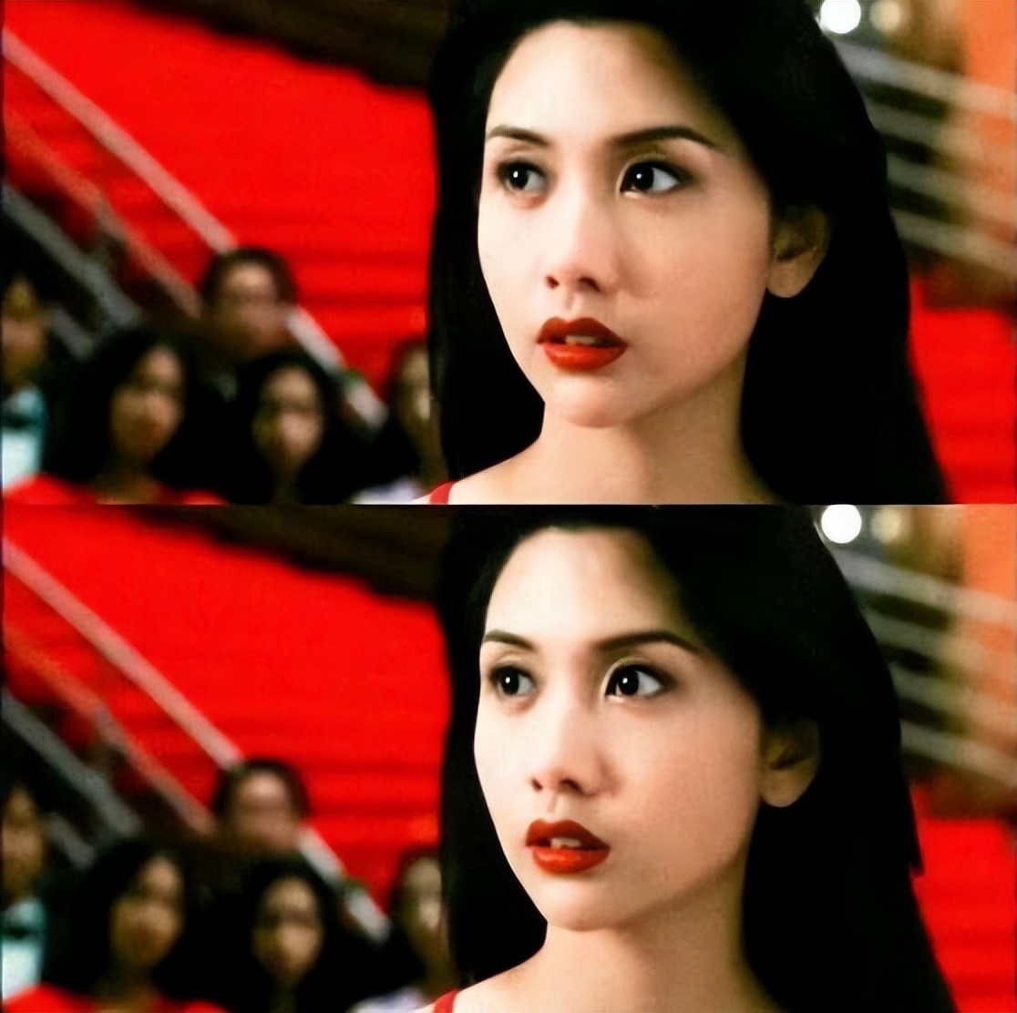 Qiu Shuzhen bites the card wallpaper: this scene has become a classic ...