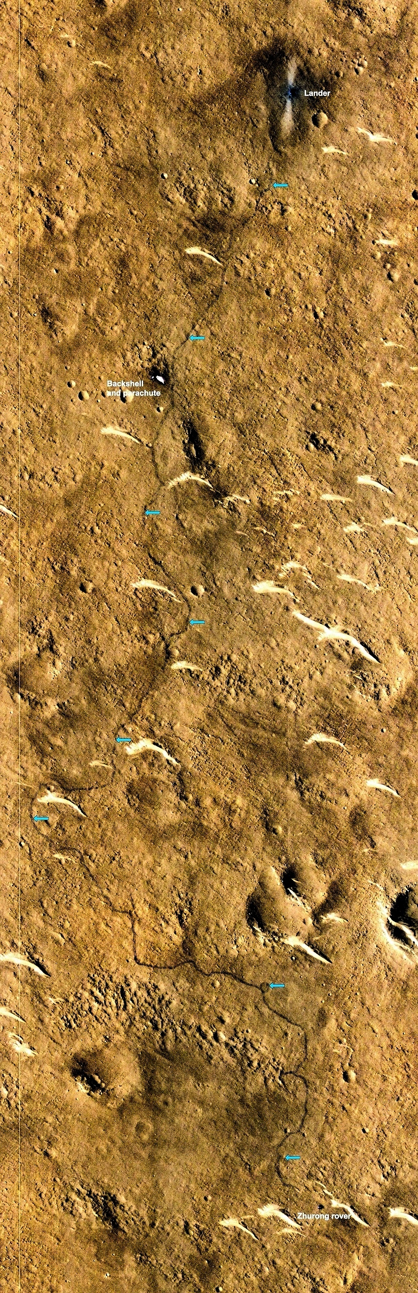 Tianwen-1 photographed the Perseverance Mars rover, responding to the ...