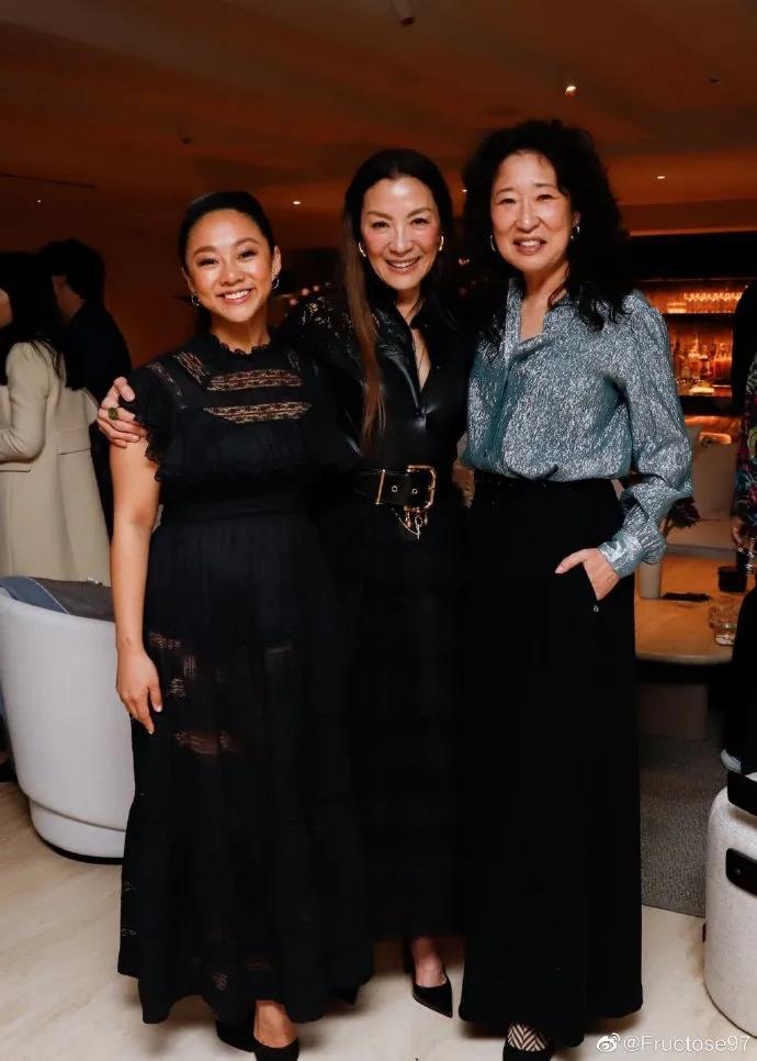 International superstar Michelle Yeoh and friends Jackie Chan, Gong Li ...