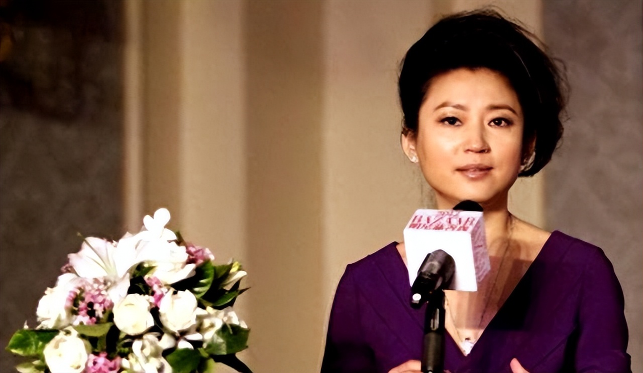 CCTV No. 1 Miss Wang Xiaoya: She was married to a rich man for the first time, and a high ...