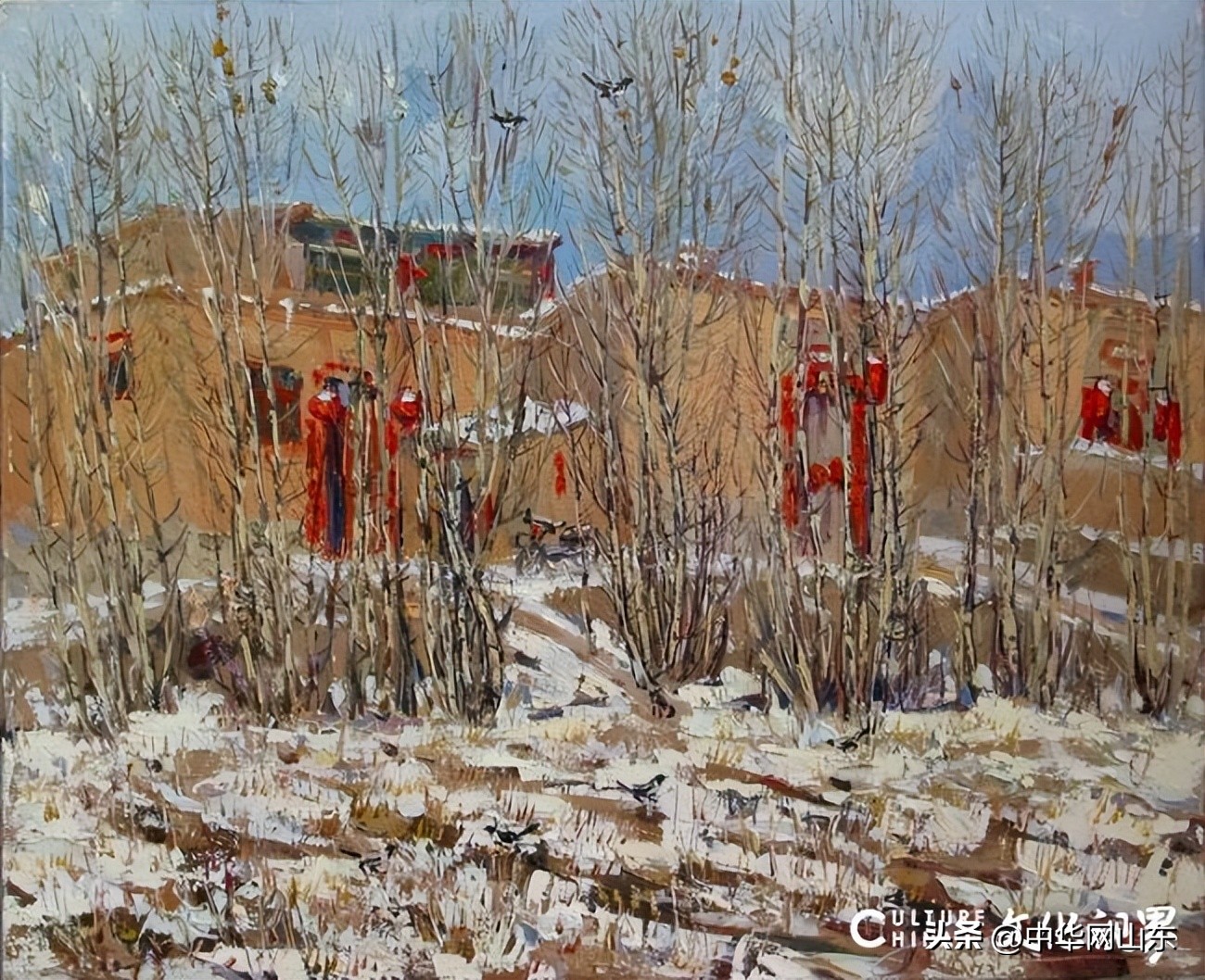 The taste of the New Year and nostalgia in the oil paintings of the ...