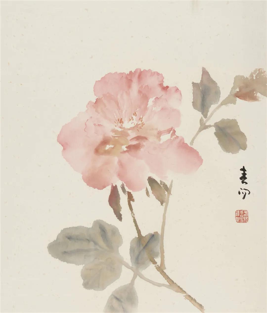 The backbone of Jinmen freehand flower and bird painting-Huo Chunyang ...