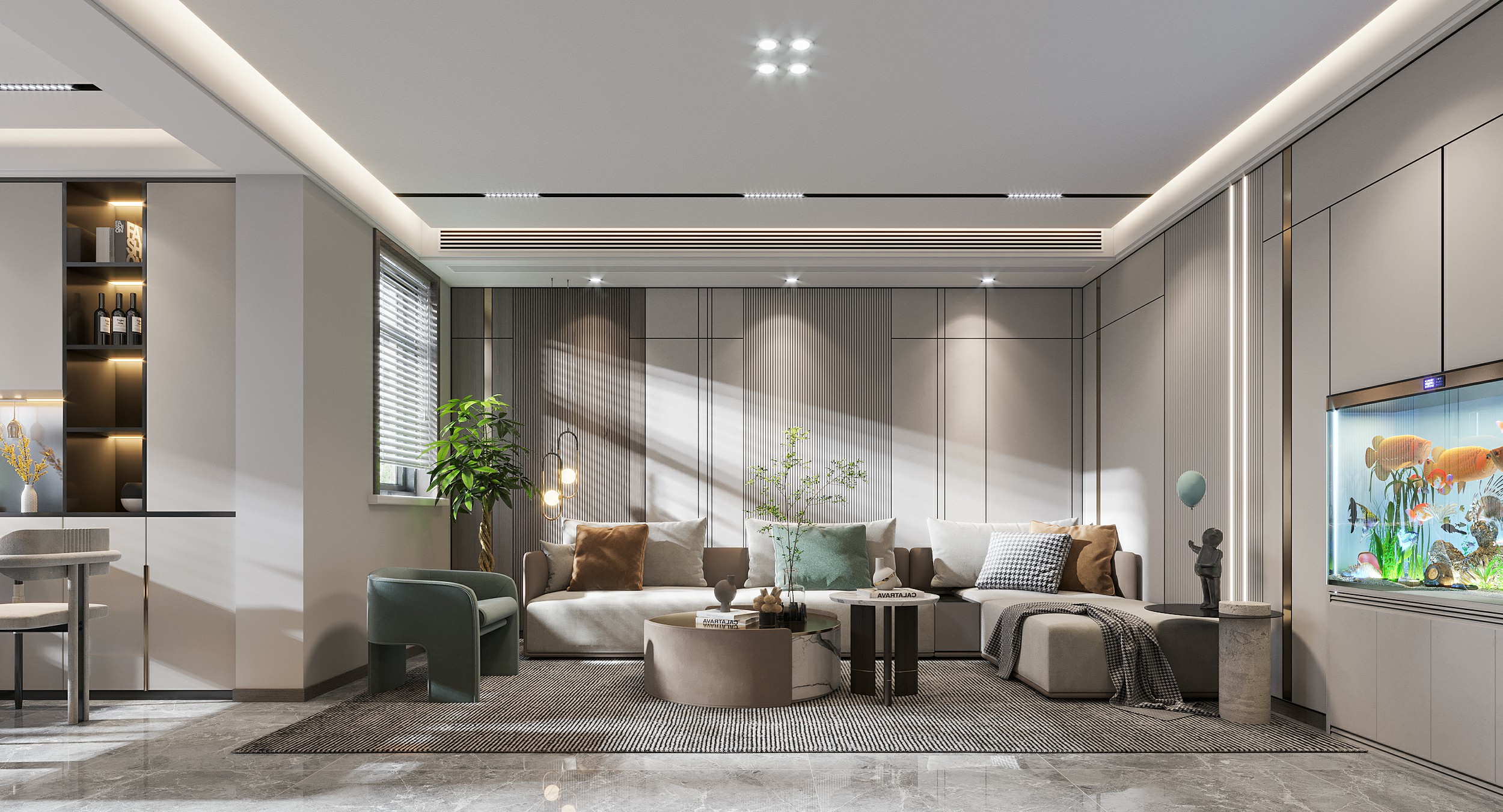 Perfect living room design, high-end atmosphere - iNEWS