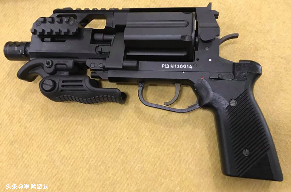 RSh-12 assault revolver and its modified carbines MTs-569 and MTs-570 ...