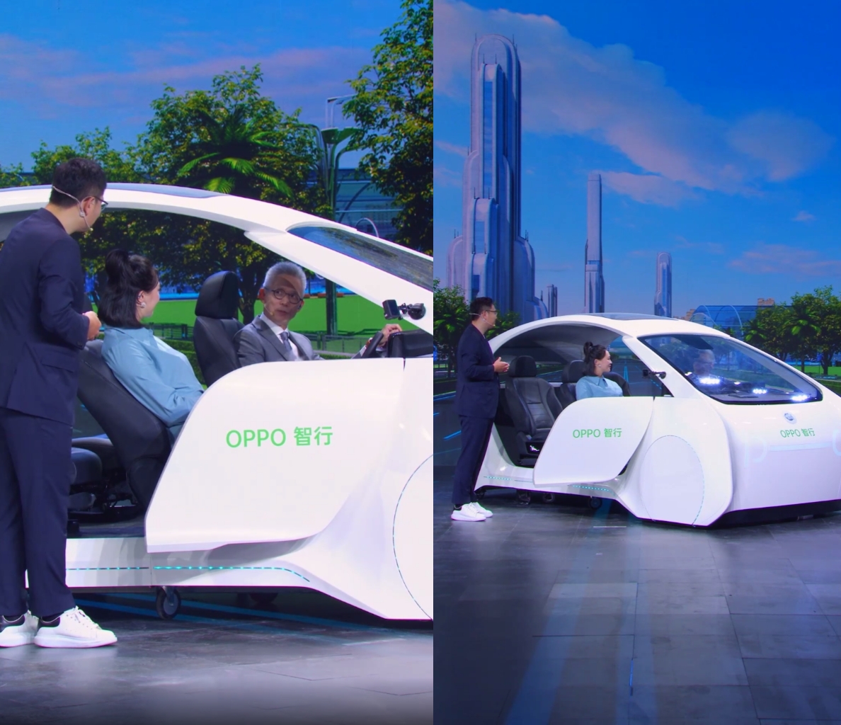 Mobile phones and cars are seamlessly interconnected, OPPO cars open a new mode of smart travel ...
