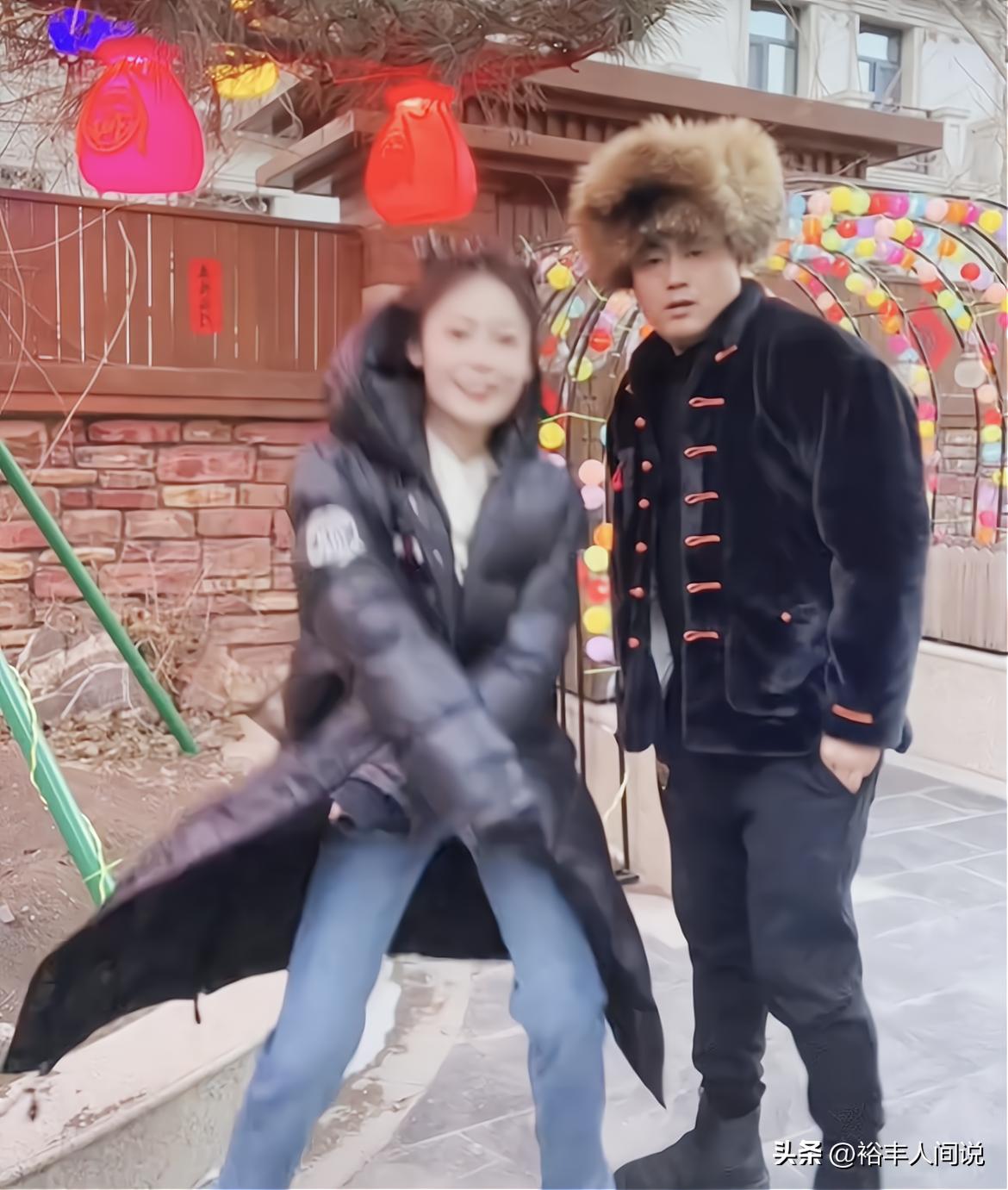 Song Xiaofeng and his daughter rarely celebrate the New Year in the ...