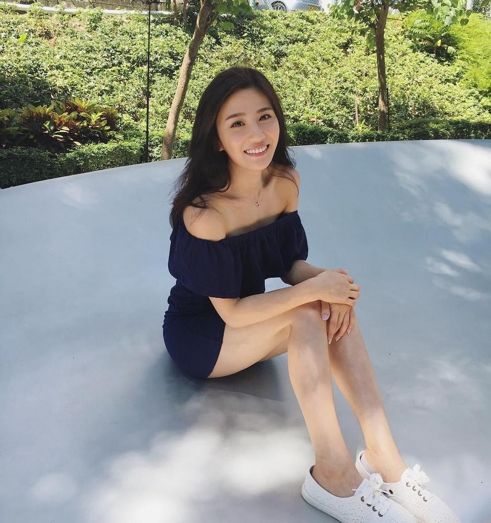 Model Lin Qianyu shows off her figure in a bikini!The lordosis is ...