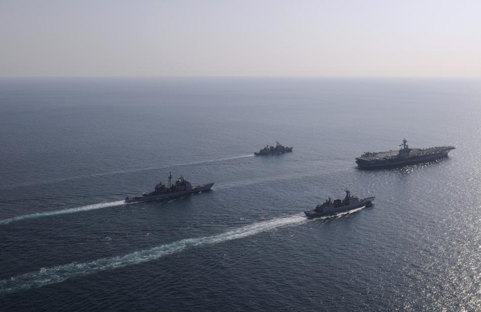 What is the purpose of the US Navy's Yellow Sea military exercise? - iMedia