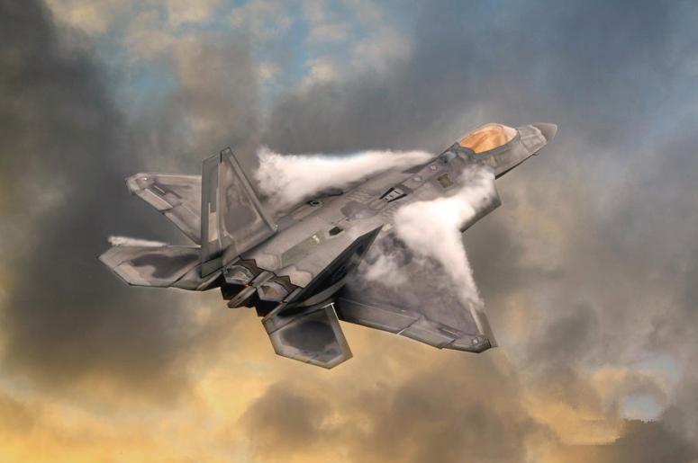Four early variants of the F-22, each of which is very avant-garde!The ...
