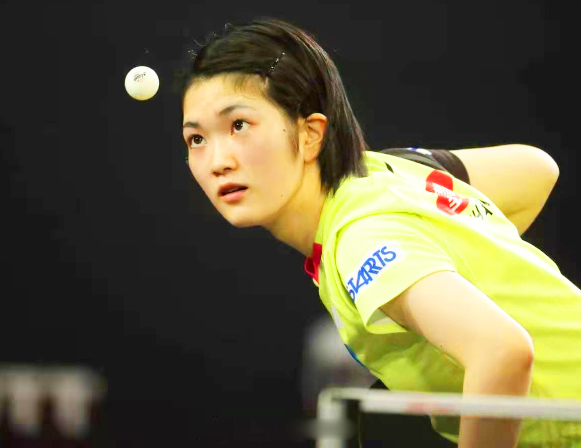 The Chinese women's table tennis team met again in the finals and won ...