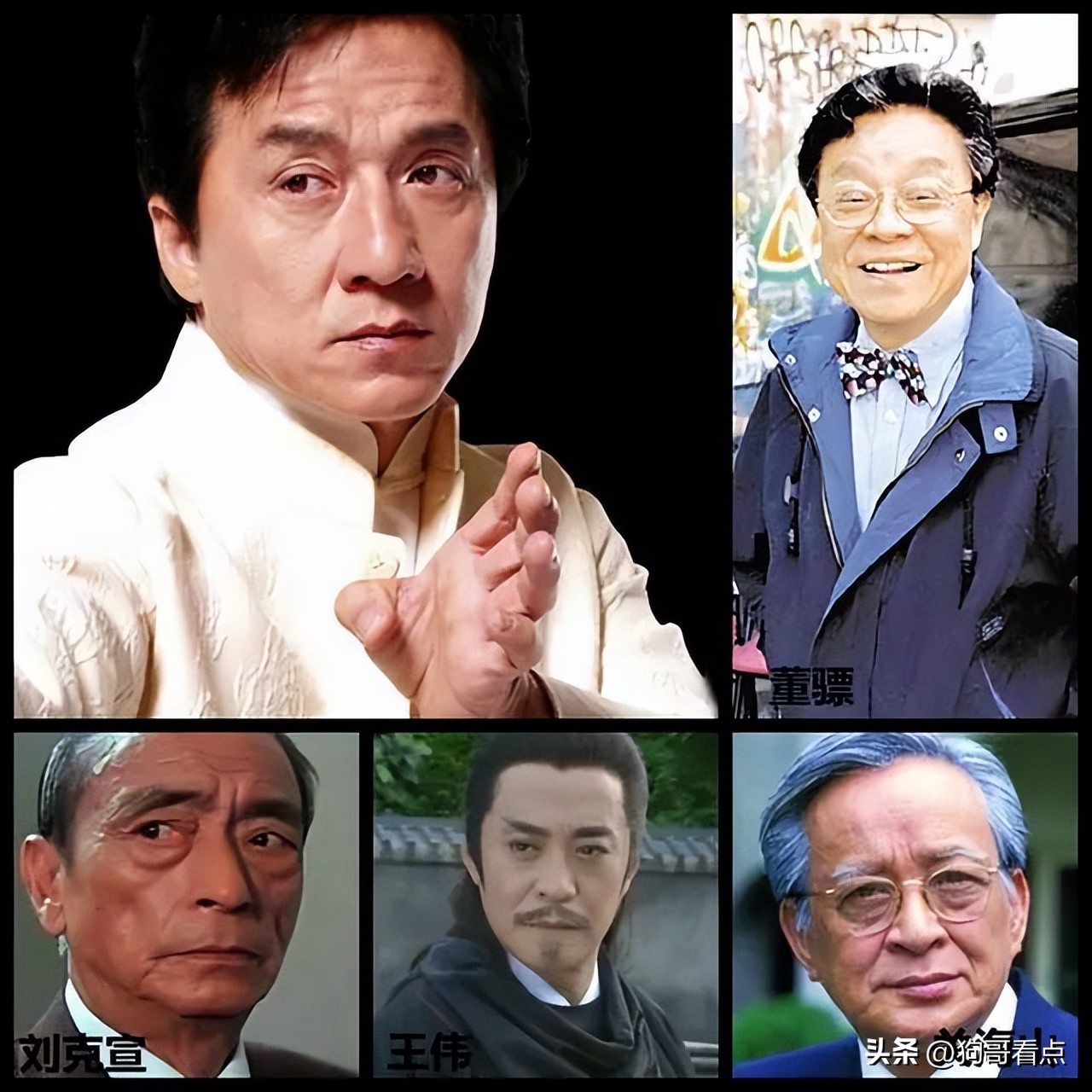 Jackie Chan revealed his "death group photo", there are 5 people in the ...