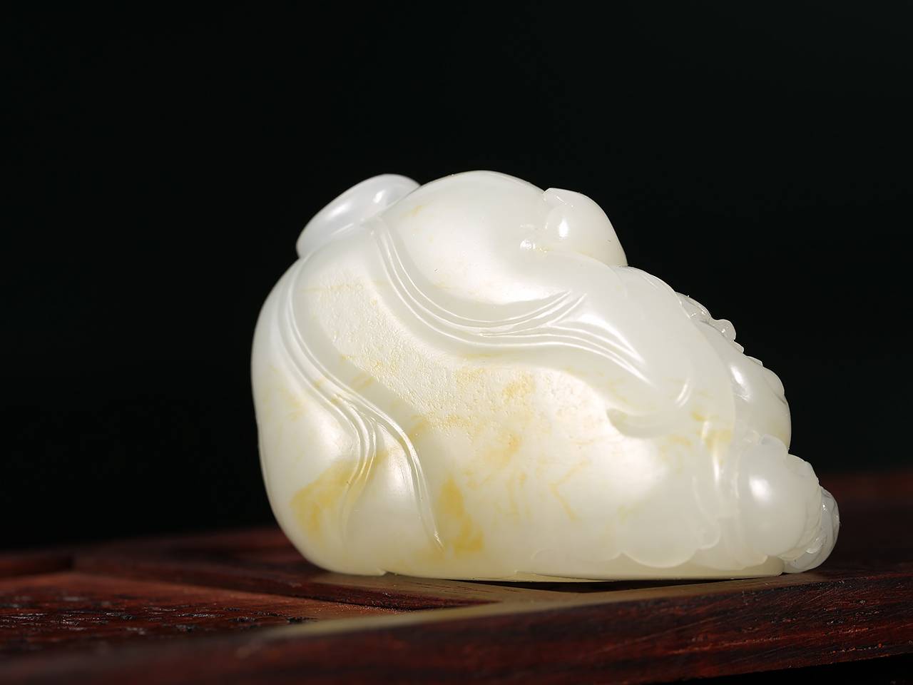 Bai Tuo Jade Carving Zhang Shengli Xinjiang Hetian Jade Seed Material ...