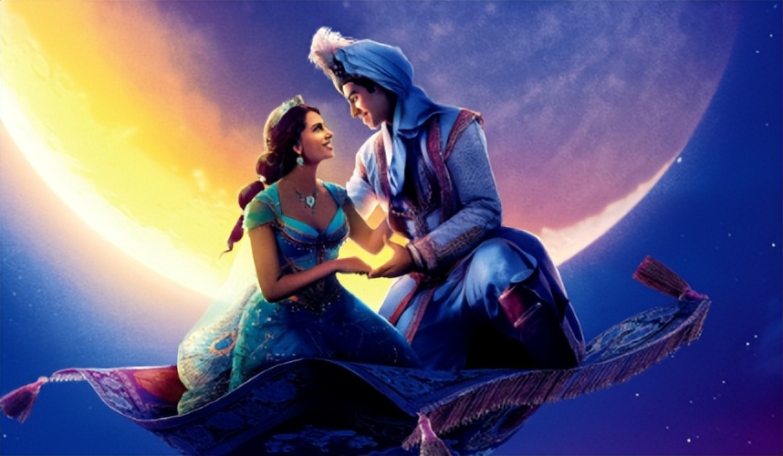 What are the core elements in the movie "Aladdin" that inspire love and ...