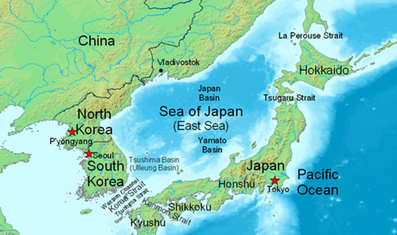 East China Sea or Sea of Japan? South Korea and Japan engaged in joint ...