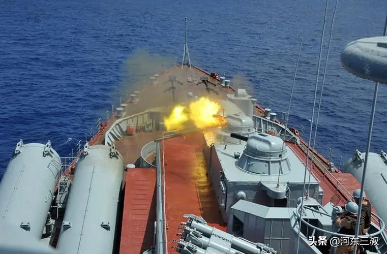 Missiles exploded, all personnel evacuated, and the missile cruiser ...