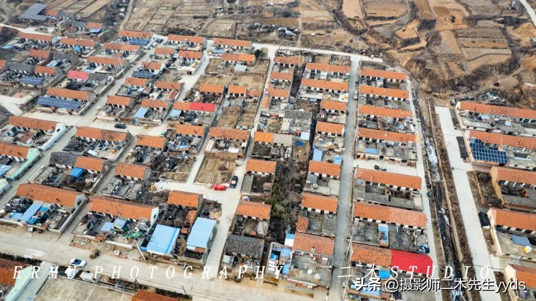 Aerial photography of Dustpan Jiangjia in Xiacun Town, famous for its ...