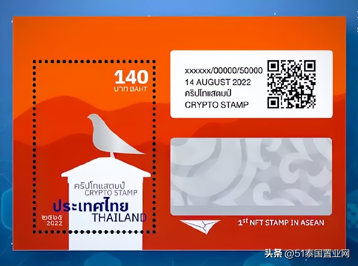 Thailand Post Issues First Crypto Stamps - iNEWS
