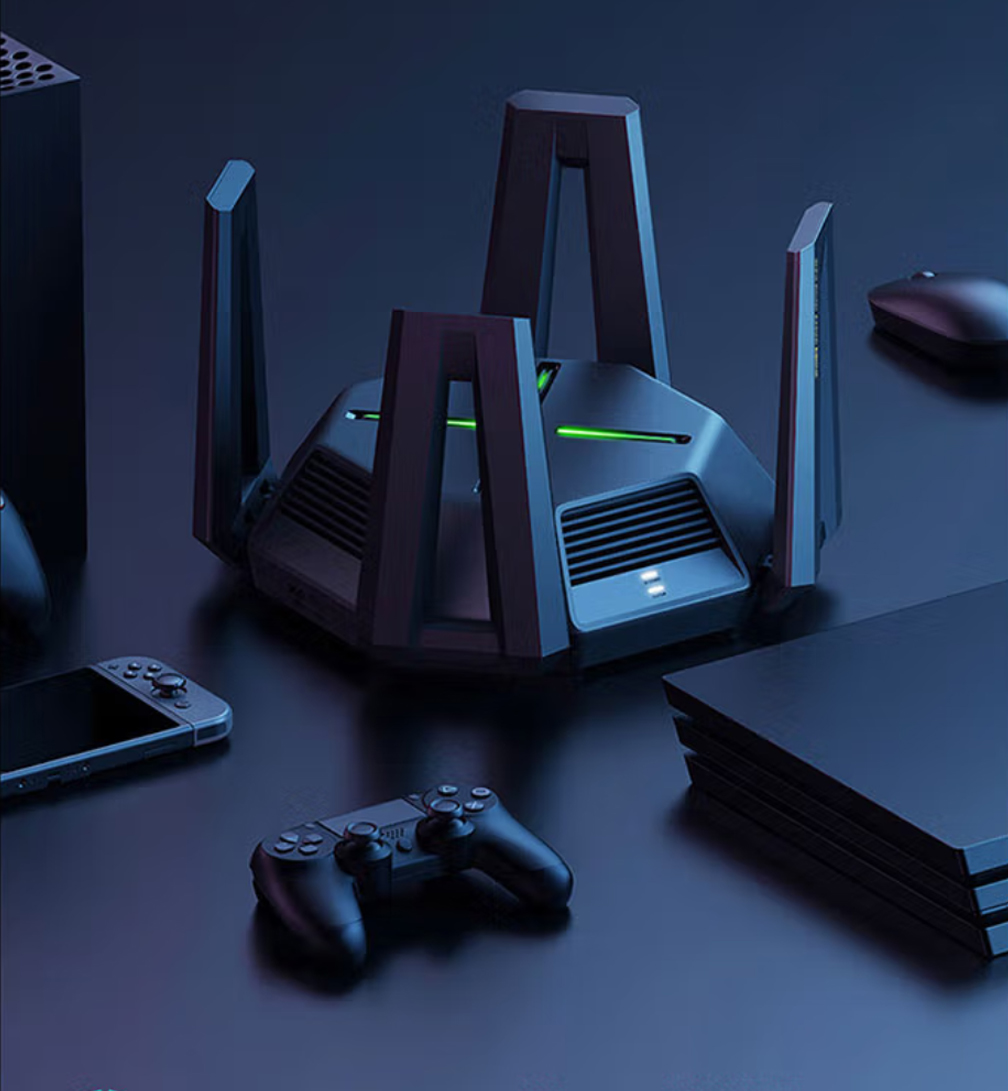 The Mi AX9000 router looks sci-fi, and it looks like an alien ...