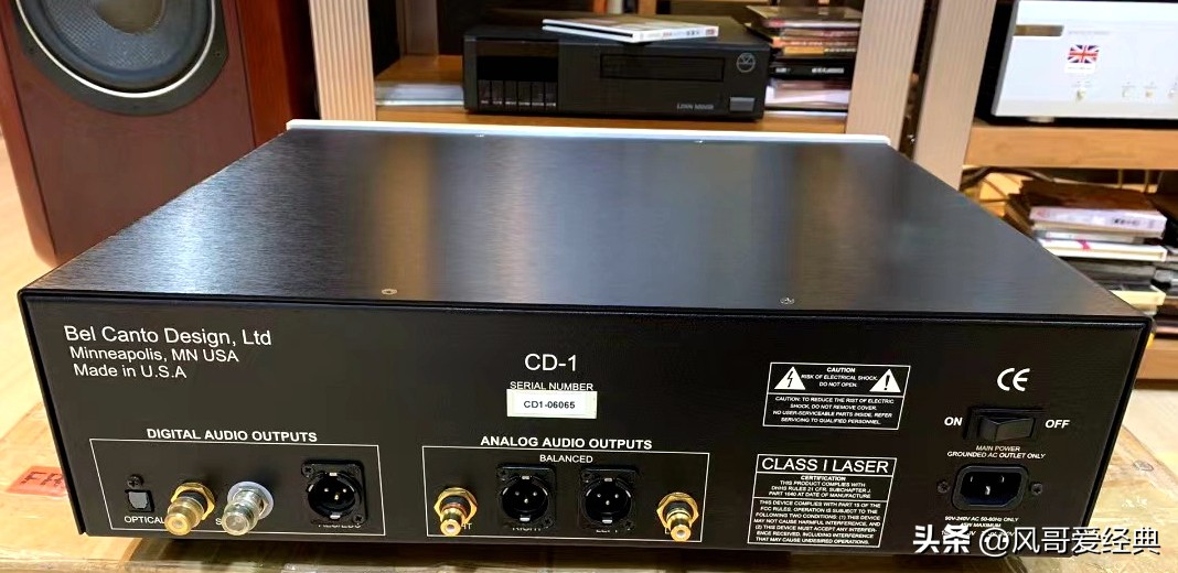 The 30th CD player I use: Bel canto, USA - iNEWS