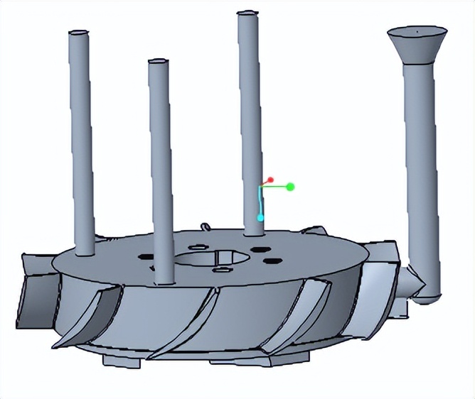 Process research on impeller investment casting based on additive ...