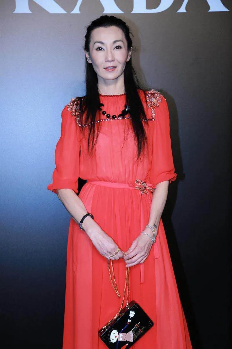 Maggie Cheung's "original face" is beautiful, with delicate and three ...