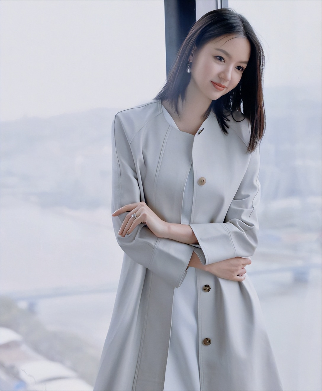 She is the first Chinese Miss World, with a height of 1.82 meters, good ...