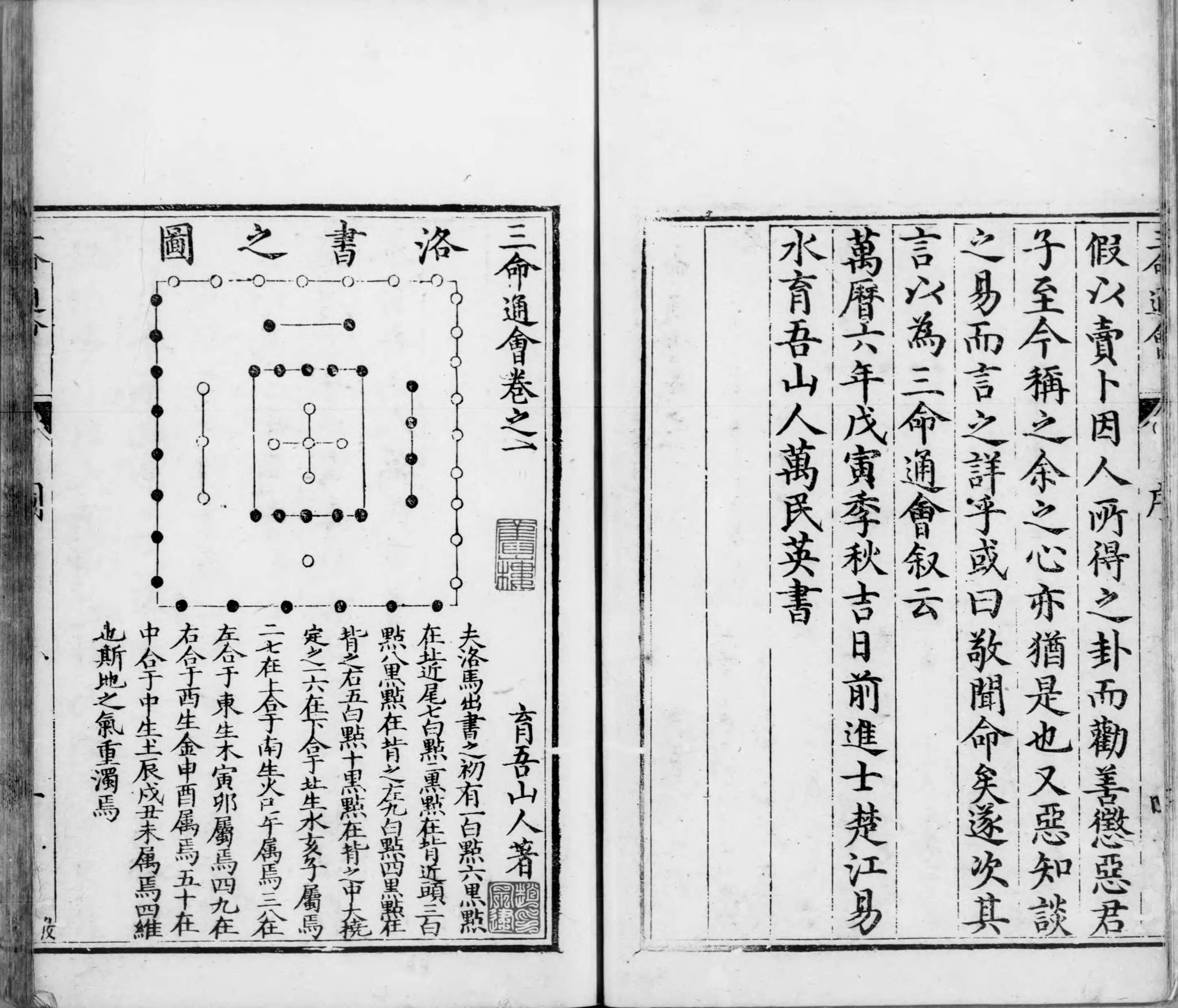 Ming Wanli Sixth Edition "Three Fate Tonghui" - iMedia