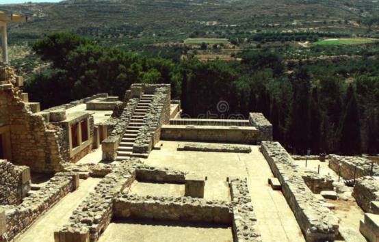 Taking the natural disasters in Crete as an example, how did the Cretan ...