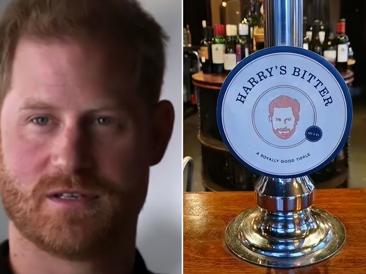 Catch the popularity of the "Harry and Meghan" documentary?Sussex pub launches 'Harry Bitter ...