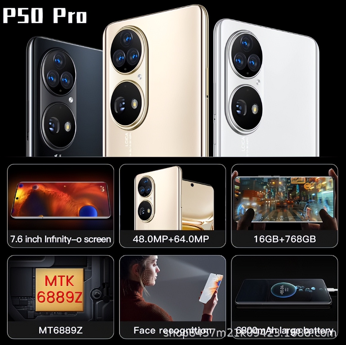 Inventory of eight counterfeit mobile phones, all of which are ...