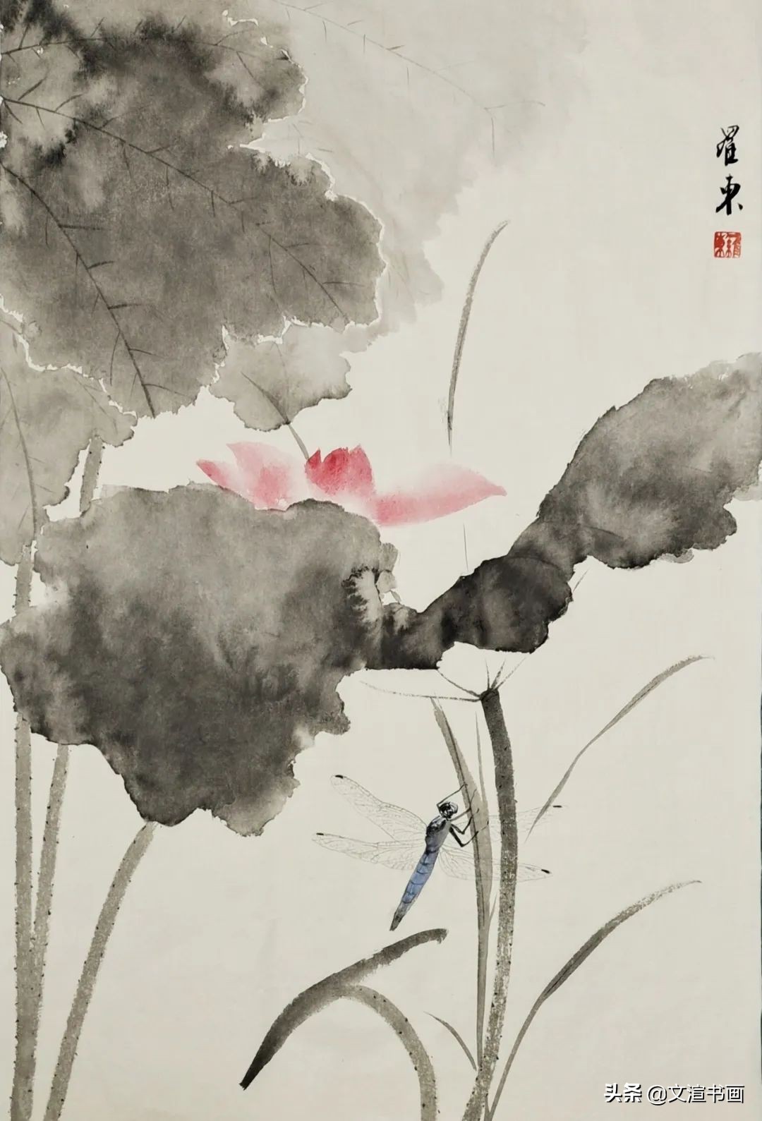 Artist's style - appreciation of traditional painter Luo Dong's works ...