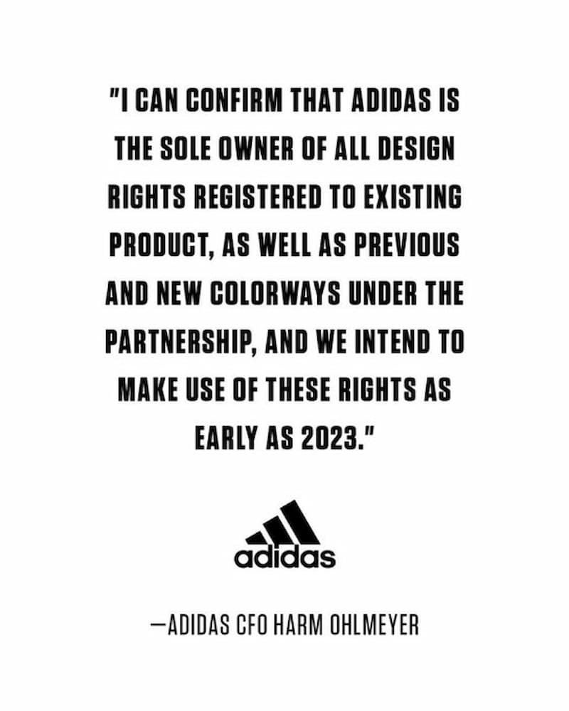 Adidas claims: "In the future, there will be new shoes without the ...
