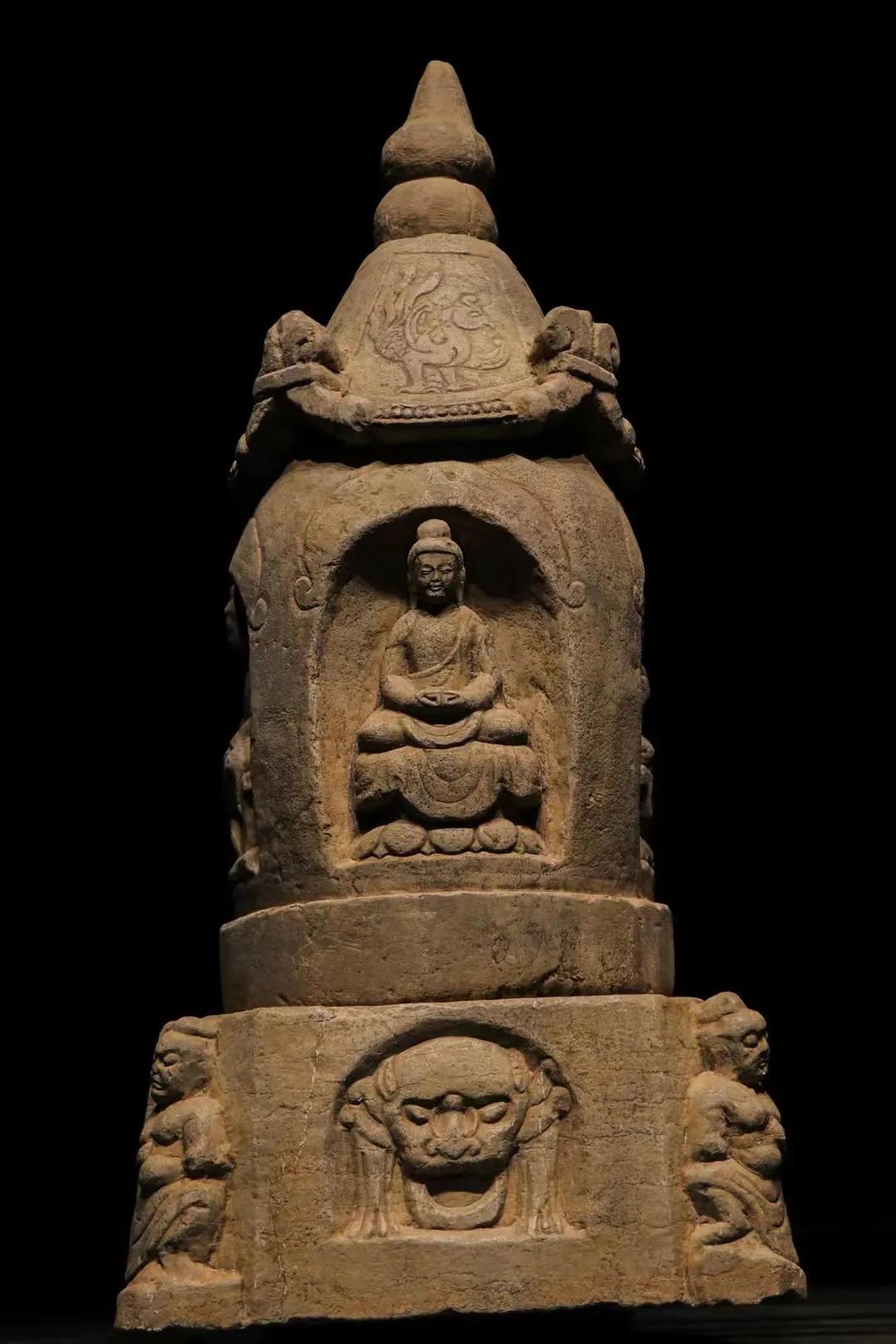 [Tang Yun. Four Sides Relic Pagoda] - iNEWS