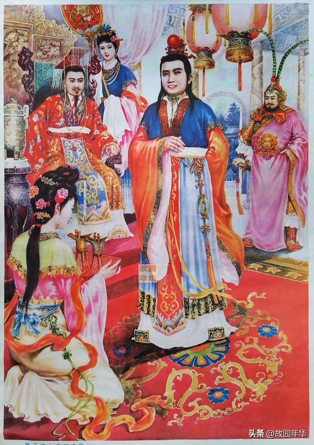 Appreciation of the classical New Year paintings by the famous artist Gao Jingbo, the painting ...