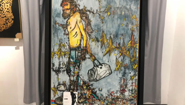 CJ Zhang Changjiang's maximalist art style sparks thinking and ...
