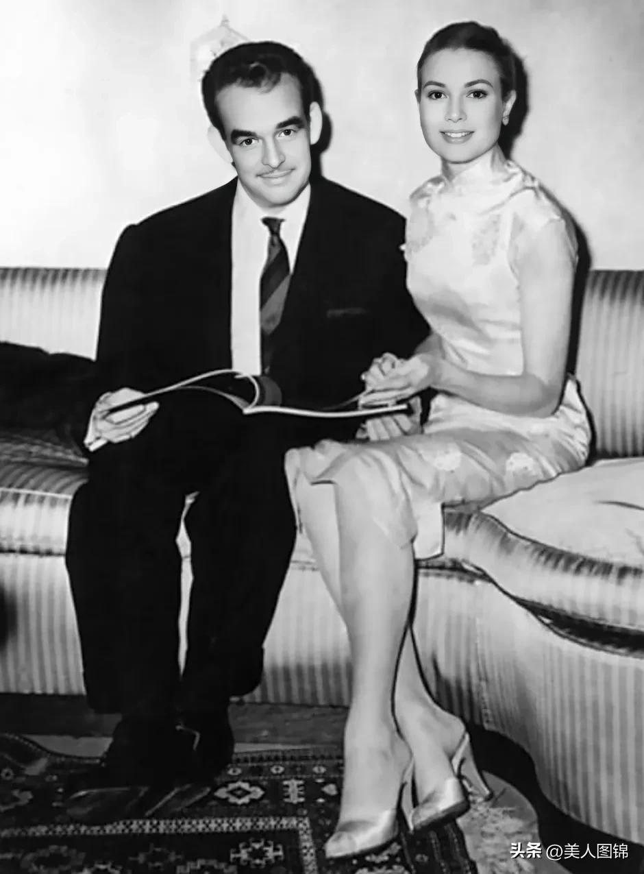 The most beautiful princess ~ Hollywood beauty Grace Kelly (middle ...