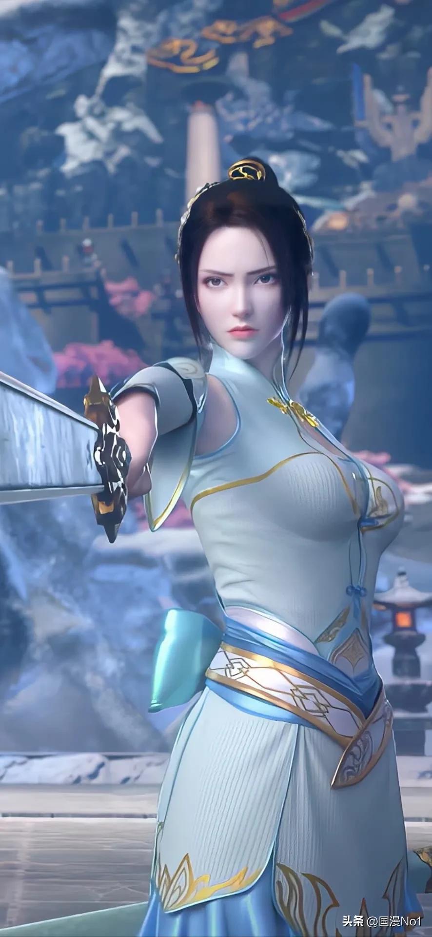 Fights Break the Sphere: Yan Emperor Xiao Yan's five stunning beauties, the first one makes ...