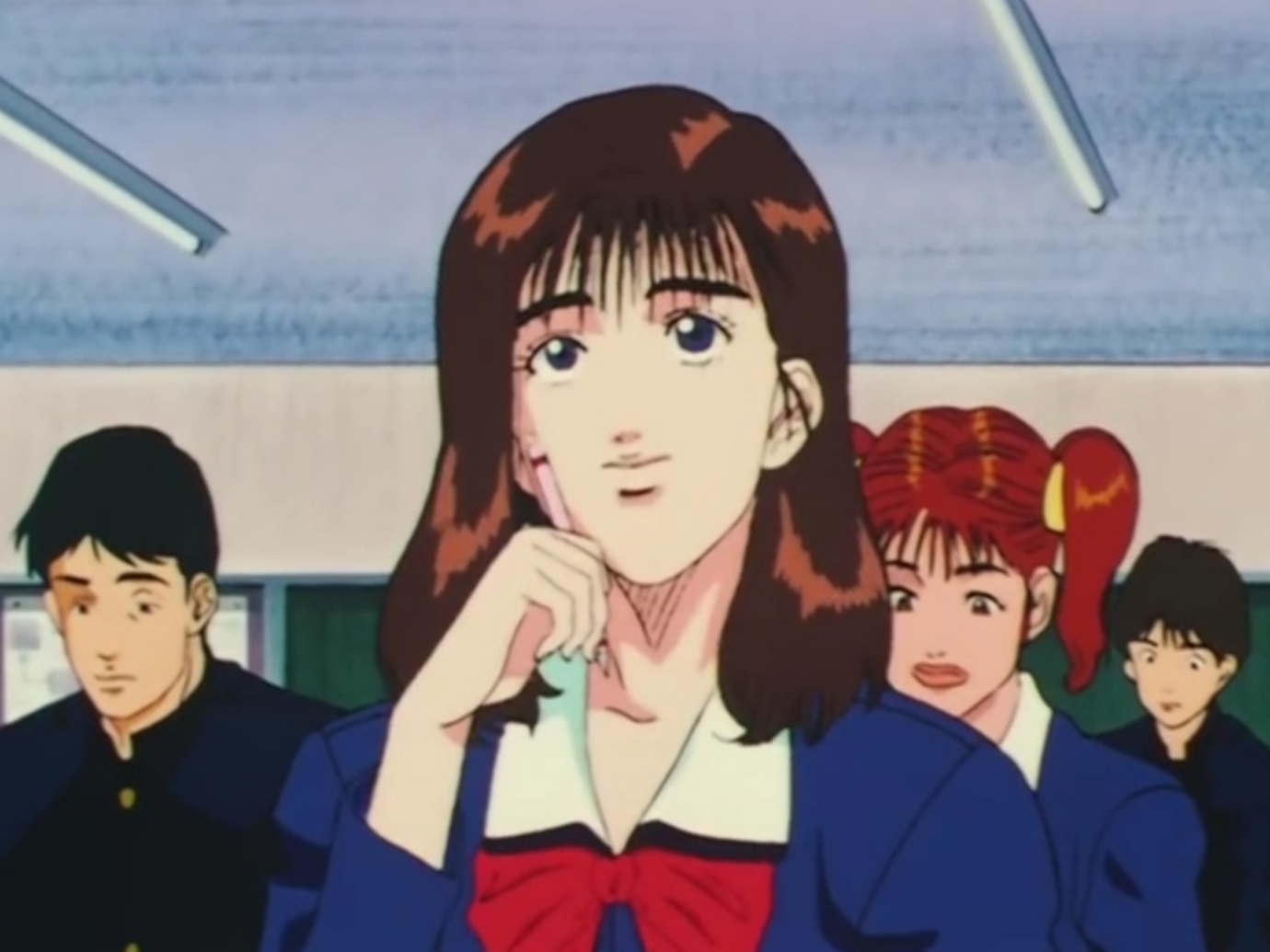 Slam Dunk: Although Haruko Akagi is cute, she also has an invisible ...