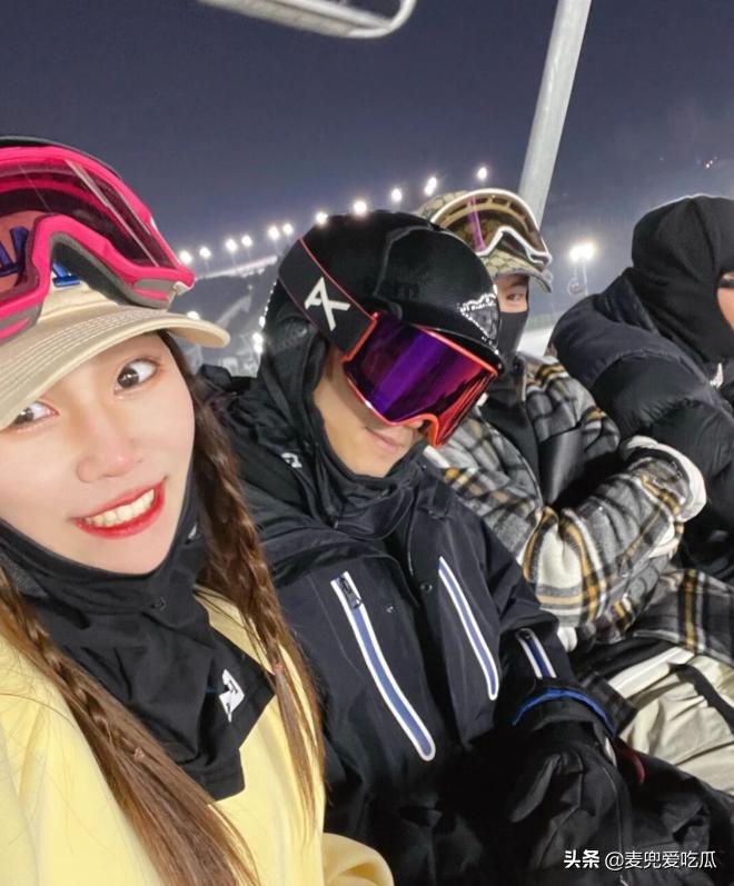 Netizen skiing met Nicholas Tse by chance, he was handsome in ...